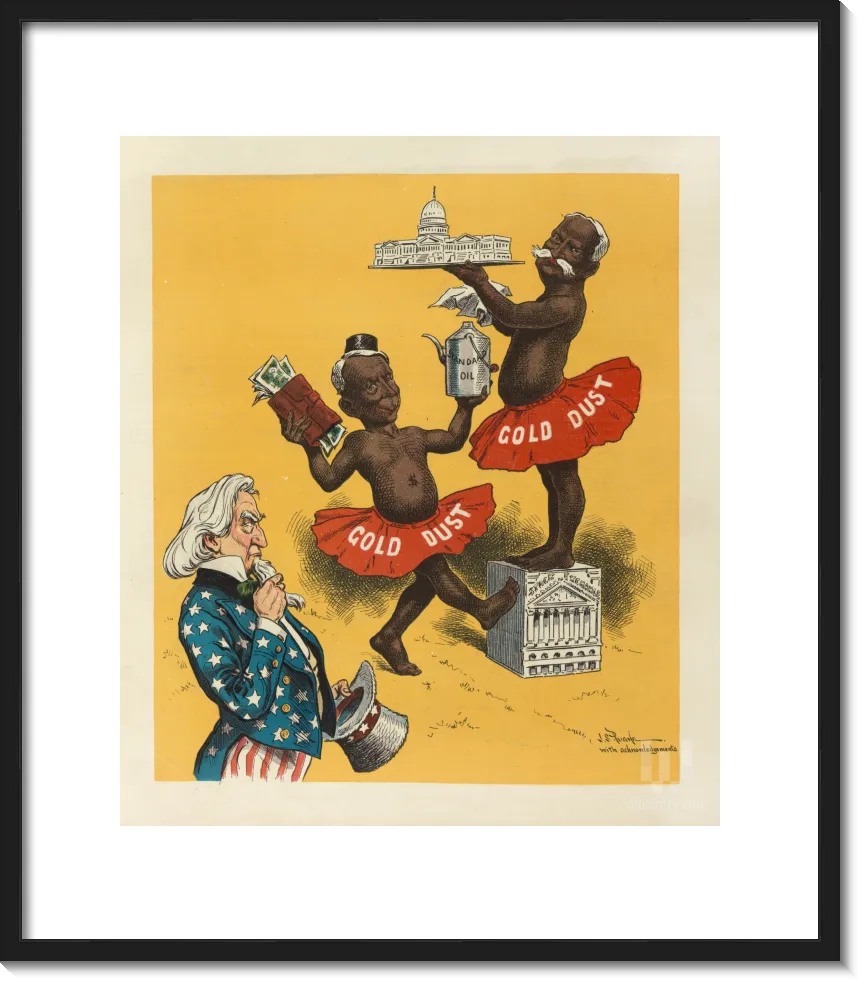 Gold Dust Twins Do Your Work Sign American Mutoscope And Biograph